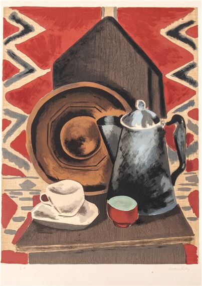 Man Ray | STILL LIFE WITH COFFEE POT (1970) | MutualArt