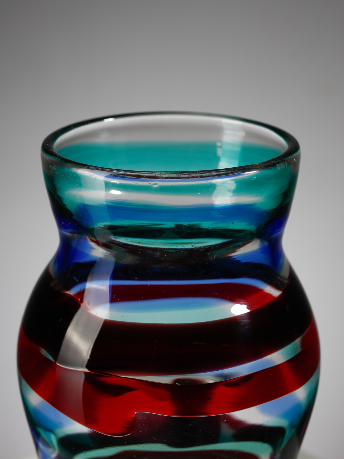Fulvio Bianconi | Fasce di colore 4226 vase for Venini (1953) | MutualArt