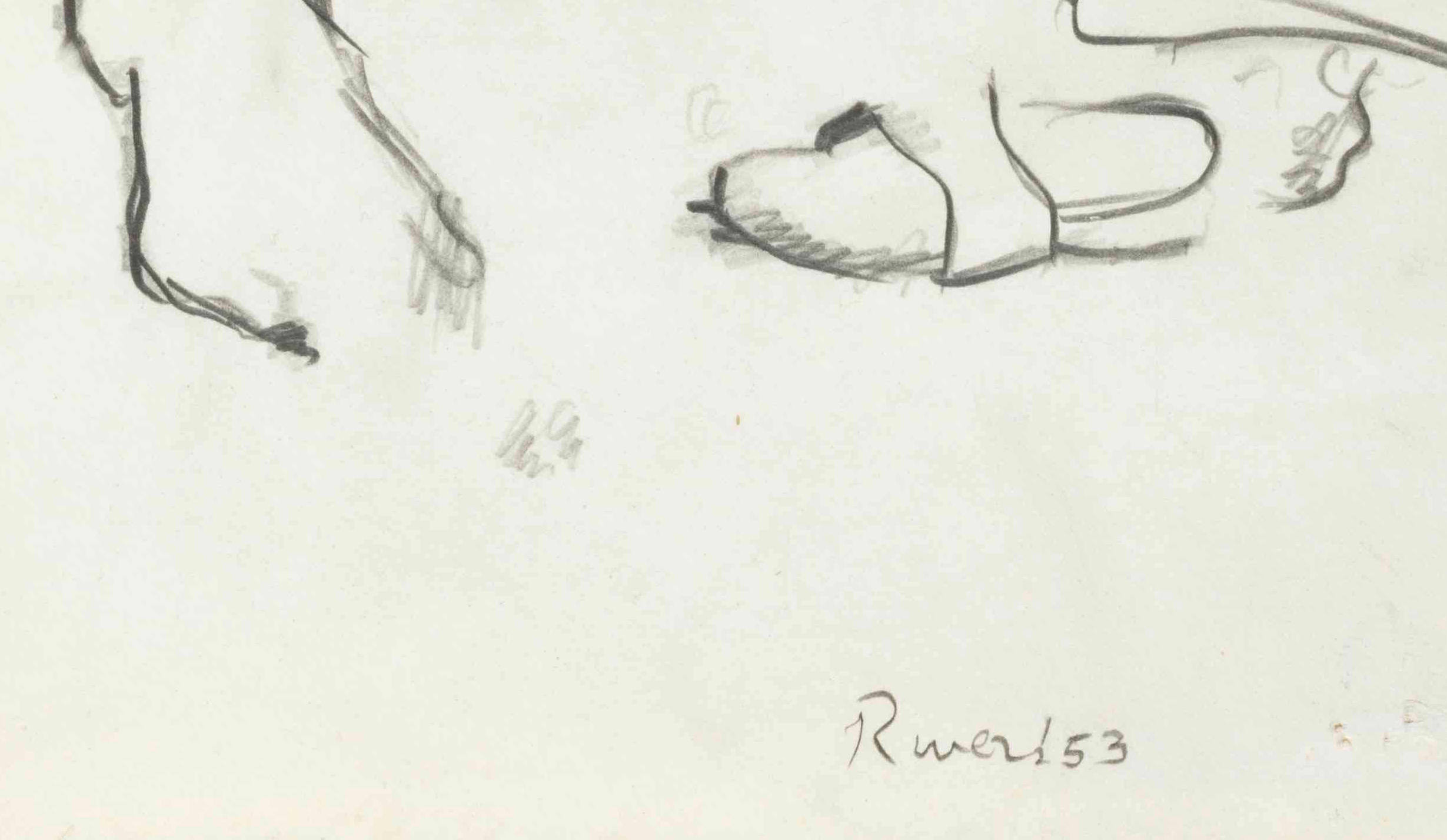 Larry Rivers | Naome (1953) | MutualArt