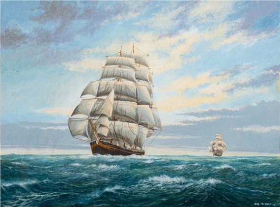 Alex Packham | The Lightning at sea (78) | MutualArt