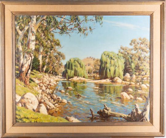 Howard Barron | The M'Bridge River | MutualArt