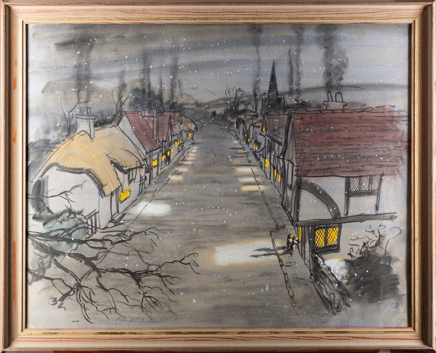 John Worsley | Storyboard for 'The Wind in the Willows': Street scene ...