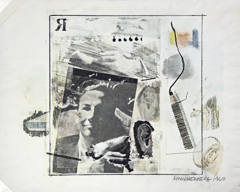Robert Rauschenberg | Signed Dwan Gallery Poster (1965 (1965) | MutualArt