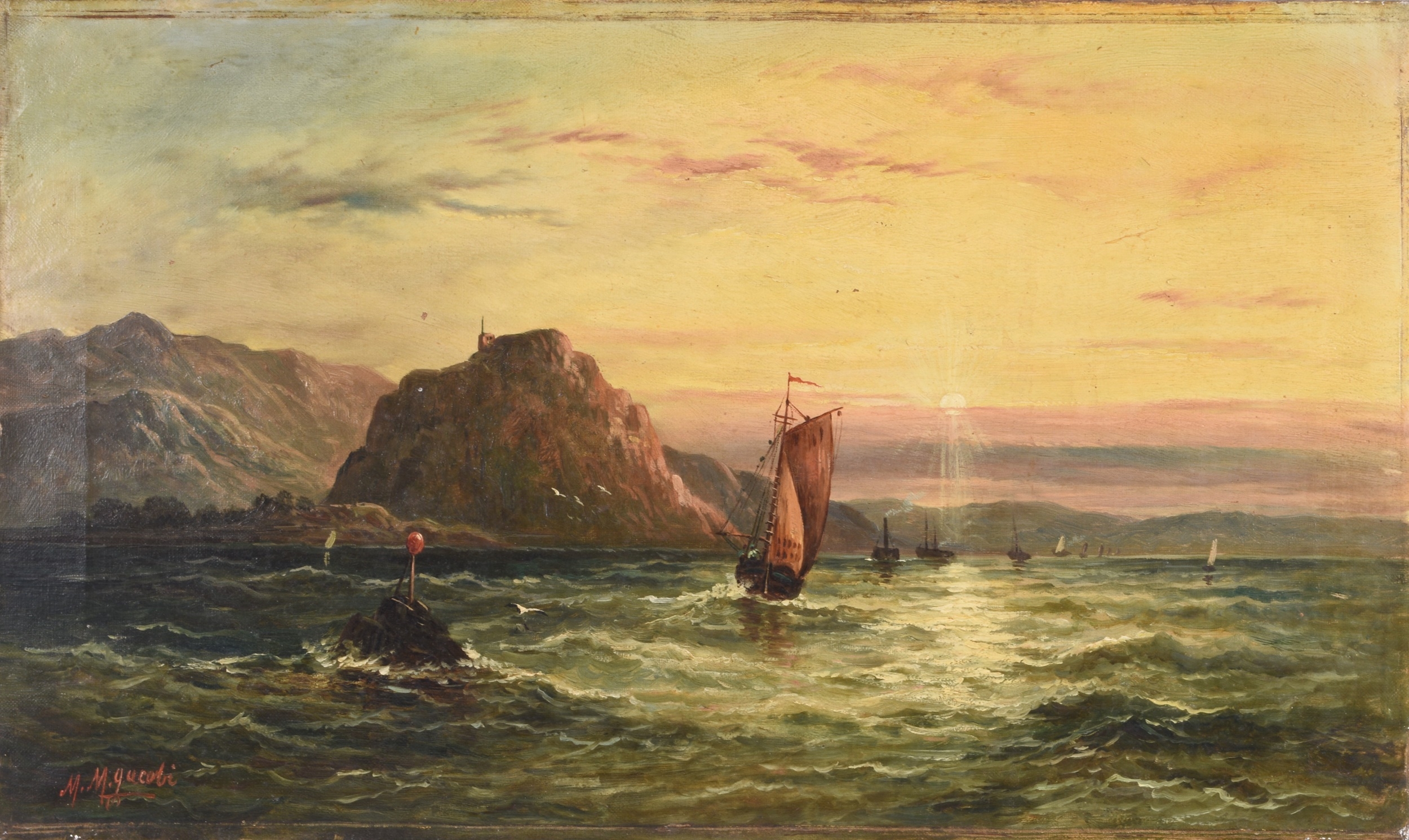 M.M. Jacobi | Dumbarton Rock | MutualArt