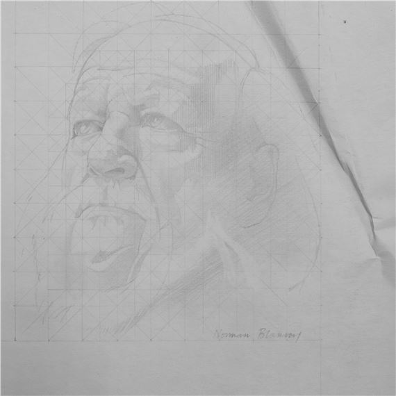 Norman Blamey | Portrait of a Coalman (1953) | MutualArt