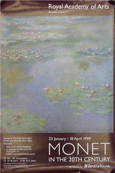 Royal Academy | Monet in the 20th Century Exhibition (20th Century ...