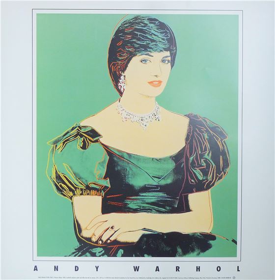 Andy Warhol | Princess Diana | MutualArt