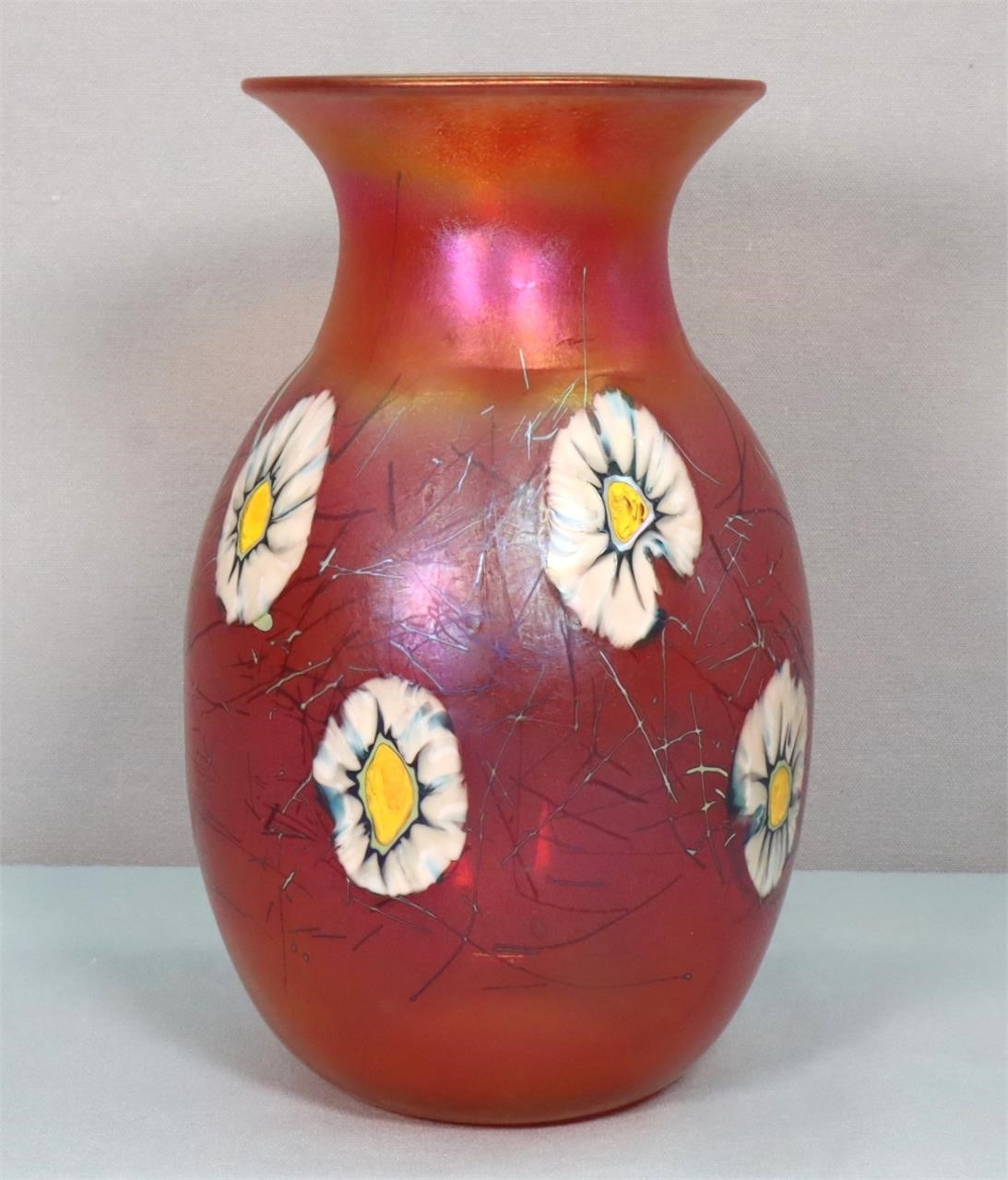 Herbert A. Thomas | Herbert A. Thomas Art Glass Vase | MutualArt