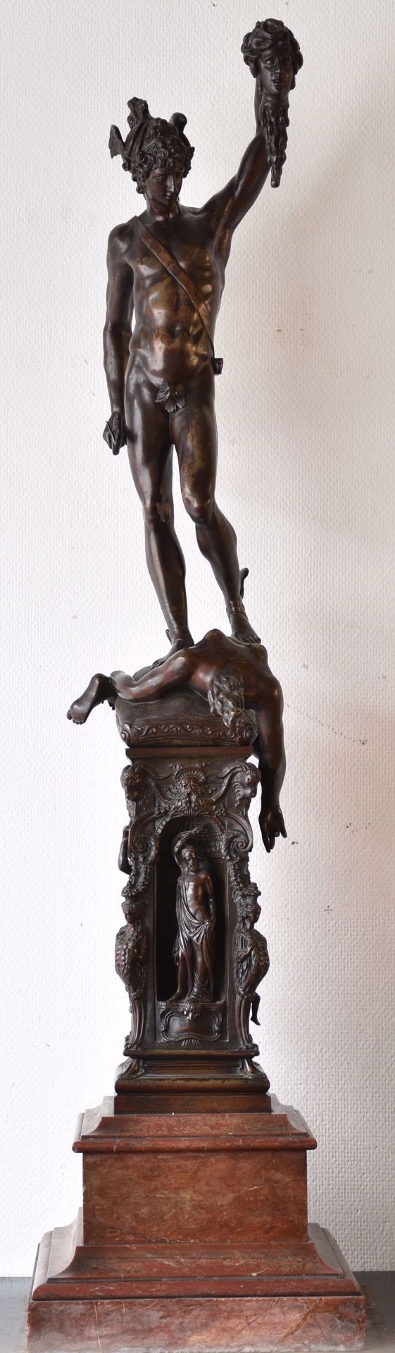 Benvenuto Cellini | Perseus with the head of Medusa: patinated bronze ...