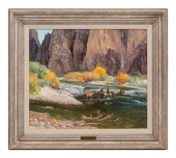 Bill Freeman | Crossing The Salt River | MutualArt