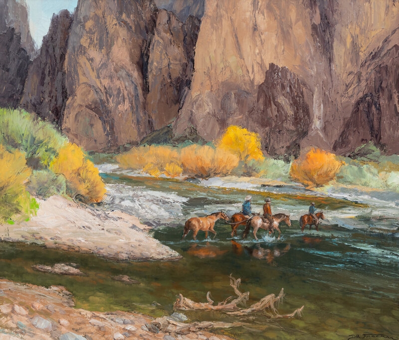 Bill Freeman | Crossing The Salt River | MutualArt