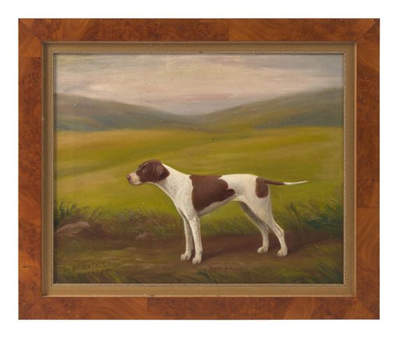 Henry Crowther | Flight of Ardagh, a Pointer in a Landscape, 1924 (1924 ...