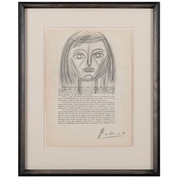 Pablo Picasso | Tête | MutualArt