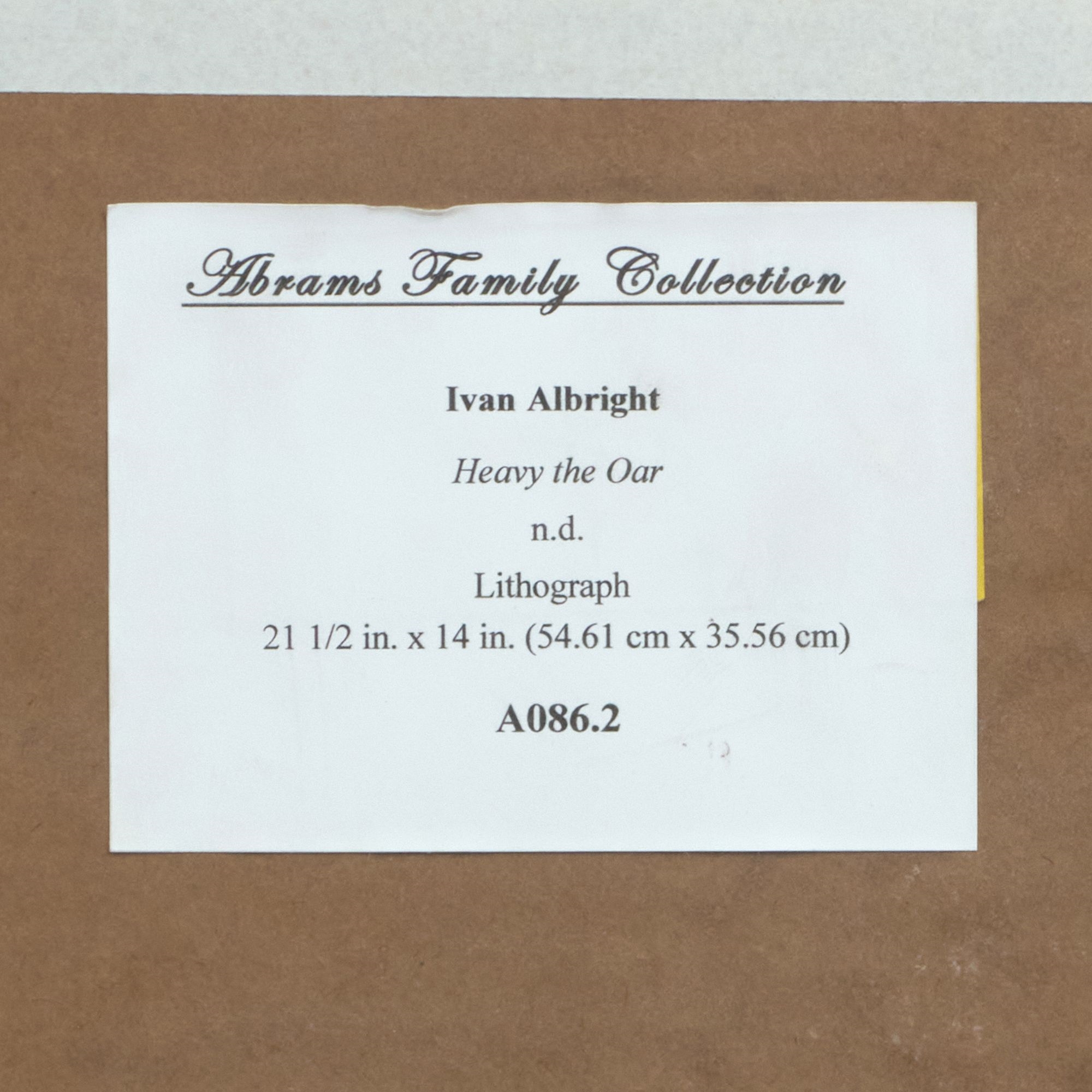 Ivan Albright | Group of Five Posters | MutualArt