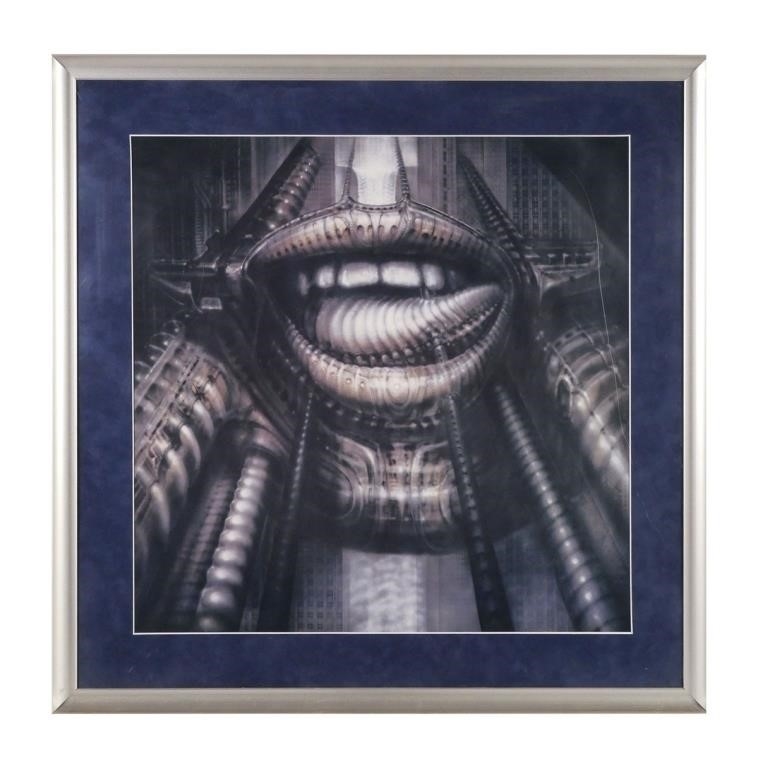 H. R. Giger | HR GIGER, Biomechanical Print | MutualArt