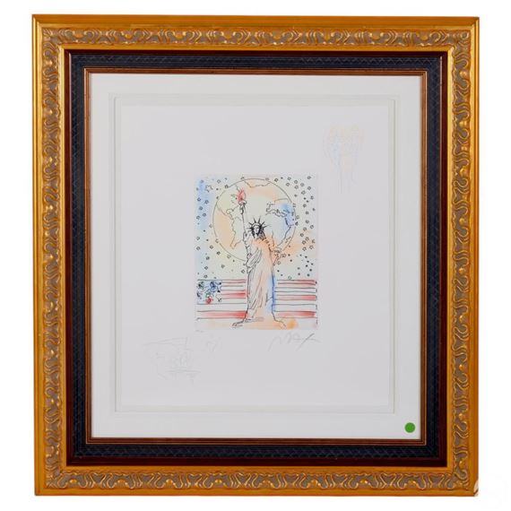 Peter Max | Peter Max b.1937 Peace on Earth LE Etching SIGNED | MutualArt