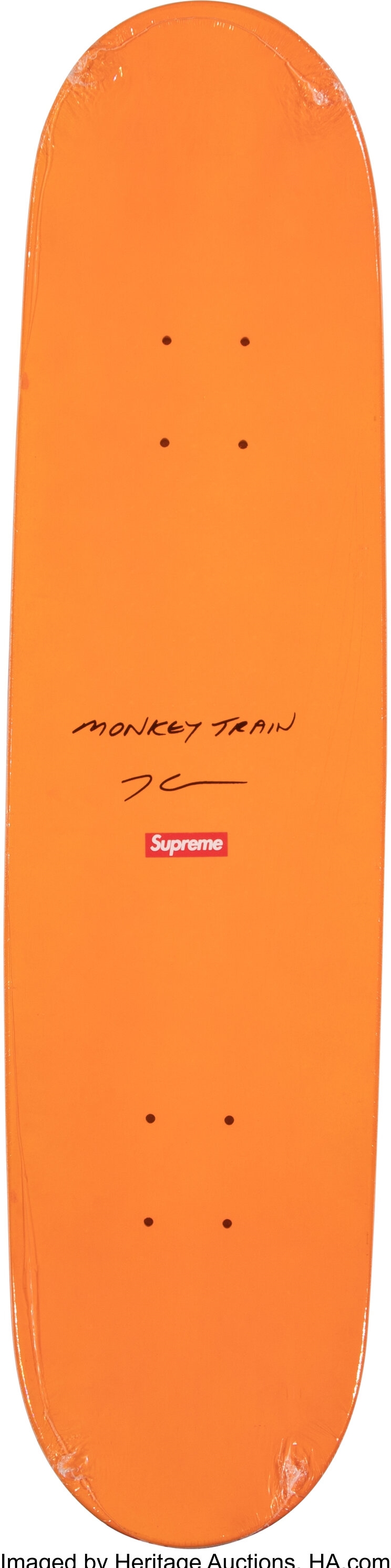 Jeff Koons | Monkey Train (triptych) (2006) | MutualArt