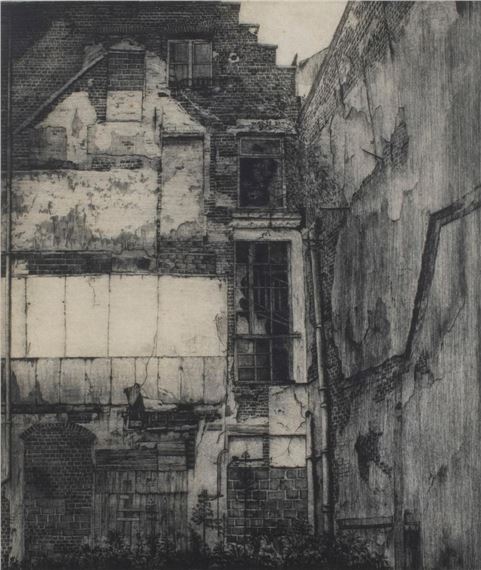 Christian Silvain | etching Untitled | MutualArt