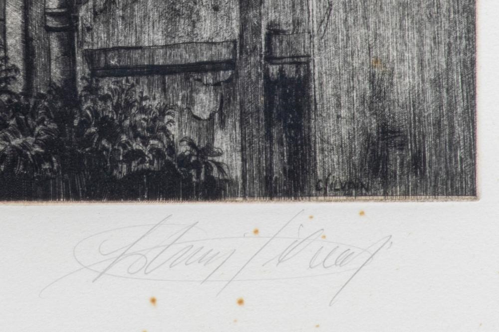 Christian Silvain | etching Untitled | MutualArt