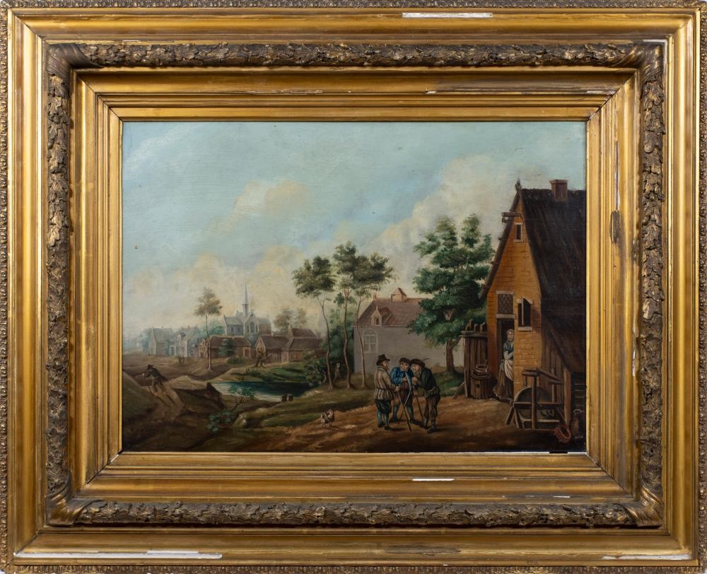 David Teniers the Younger | oil on panel Landscape with figures after ...