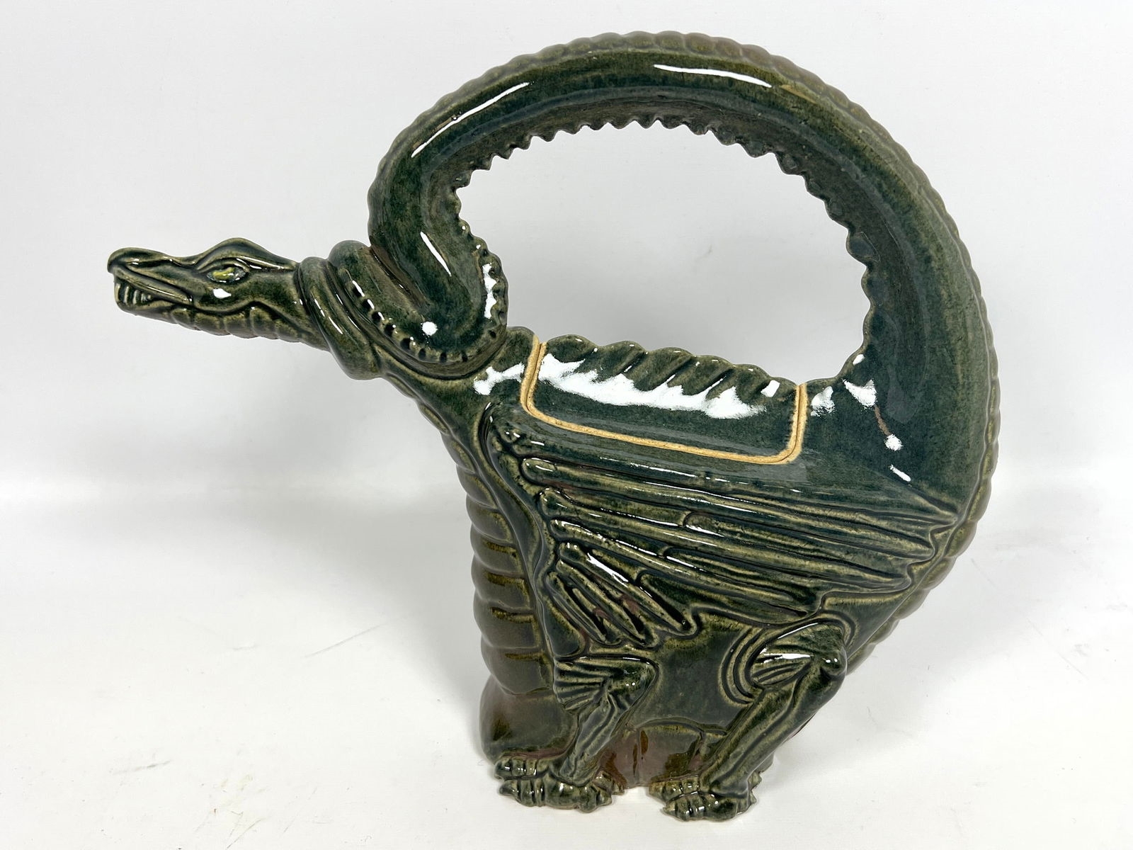 Bob Madison | Winged Dragon Teapots | MutualArt