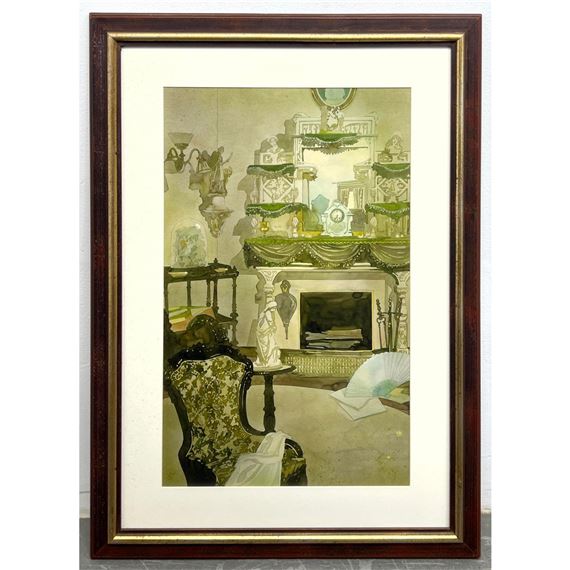 Bob Dacey | Antique Living Room (1979) | MutualArt