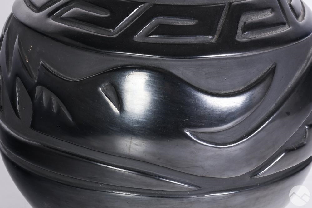 Mary Singer | Mary Singer b.1936 Santa Clara Blackware Vessel | MutualArt