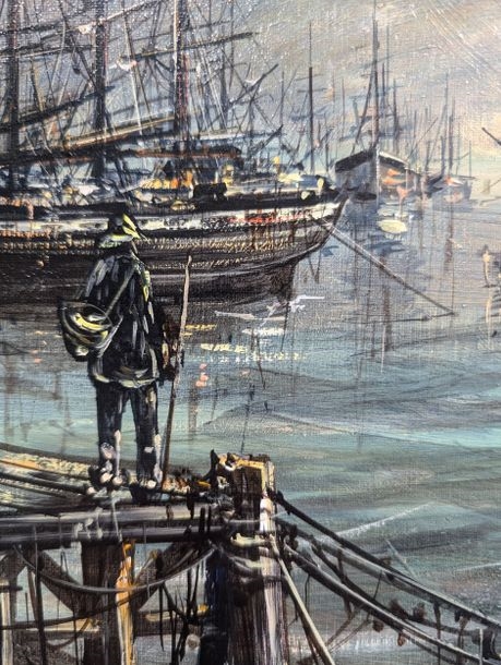 Michel Gérard | The rowboat in the water | MutualArt