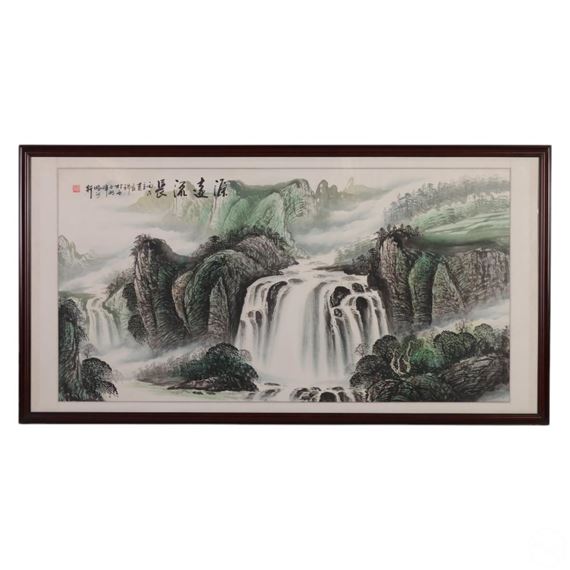 Dong Hong | Chinese Watercolor Painting by Dong Hong b.1951 | MutualArt