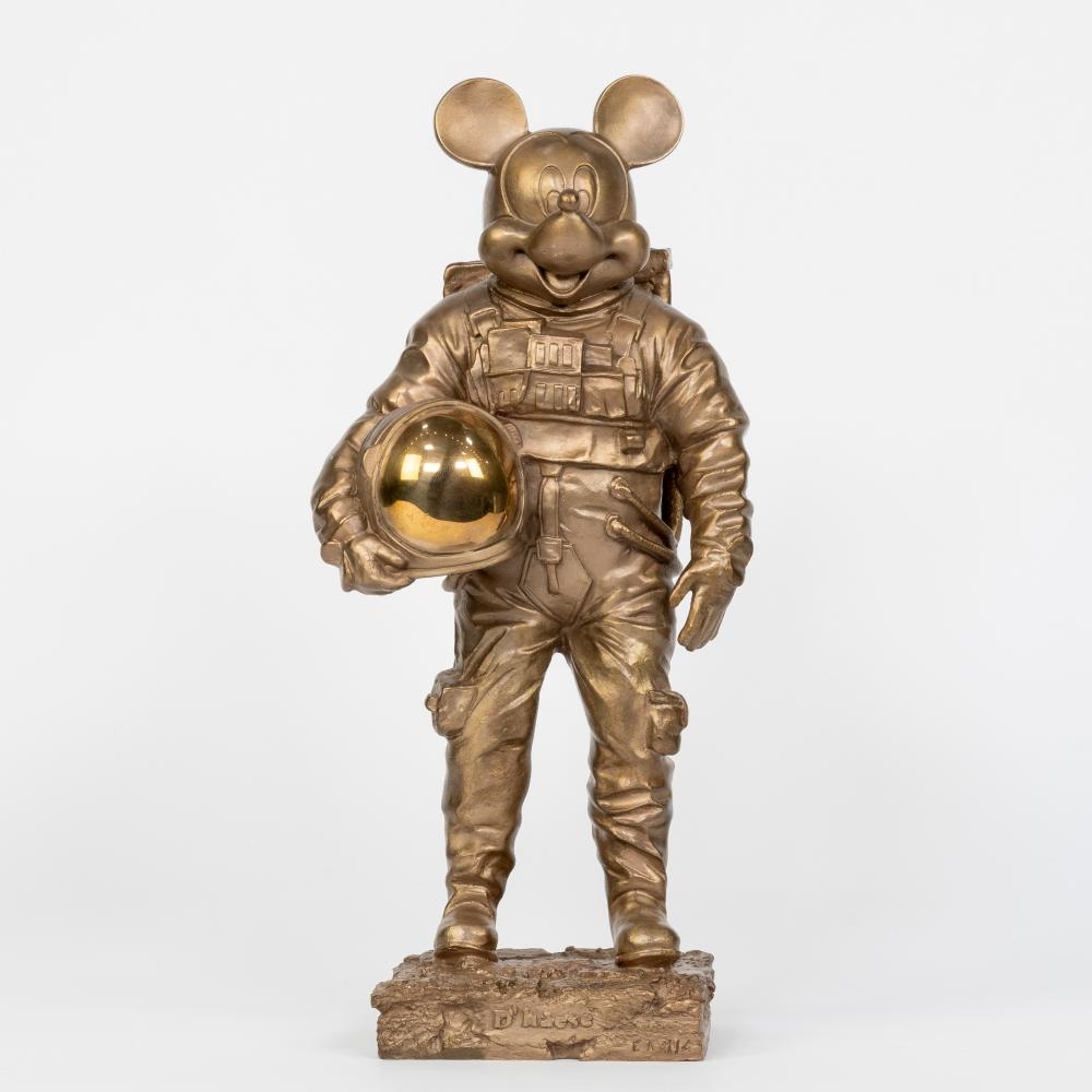 Hannes D'Haese | Mickey Mouse in space | MutualArt