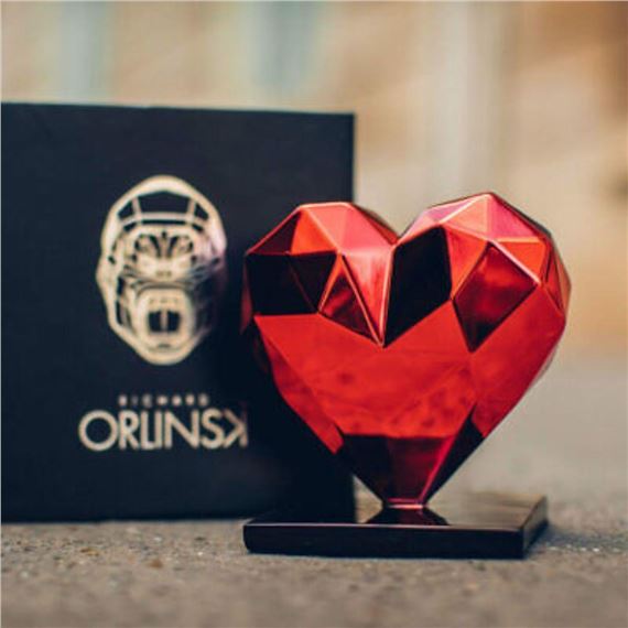 Richard Orlinski | HEART SPIRIT RED | MutualArt