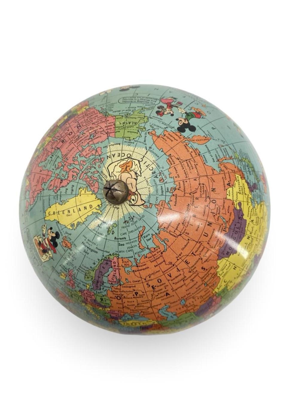 Rand McNally | Vintage Walt Disney Rand McNally World Globe | MutualArt