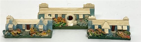 Robert Massey | Robert Massey Ceramic Bermuda Cottages | MutualArt