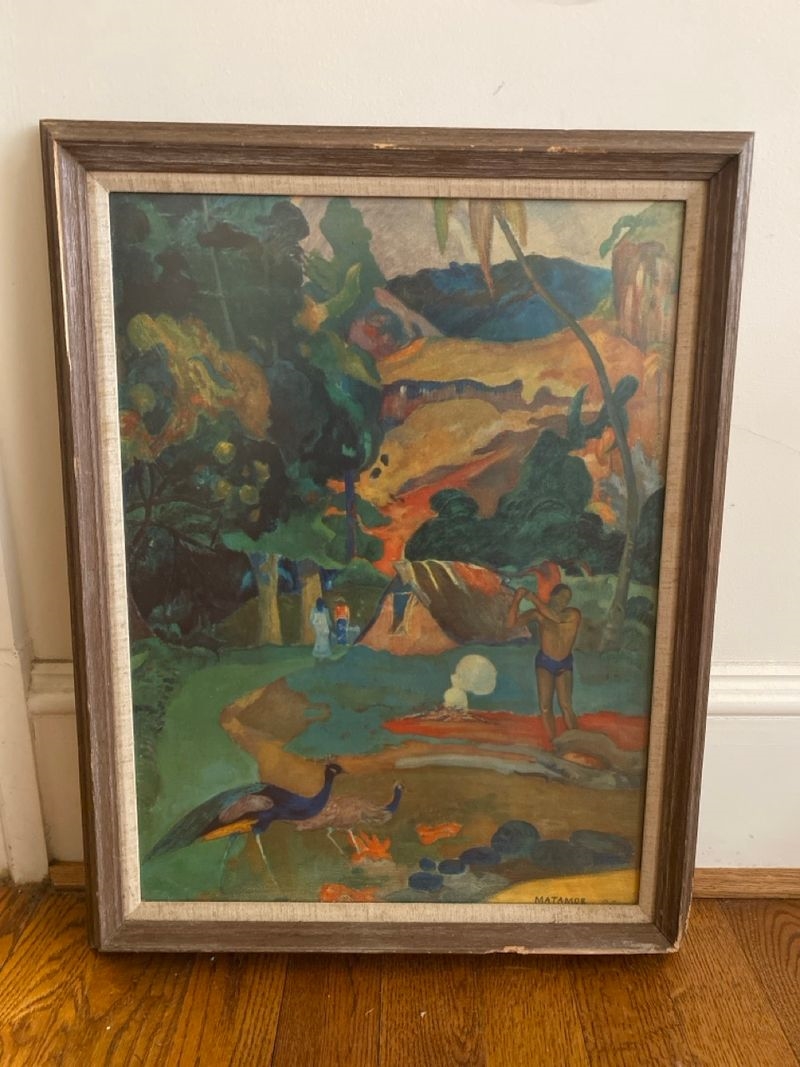 Paul Gauguin | Reproduction of Matamoe by Paul Gauguin | MutualArt