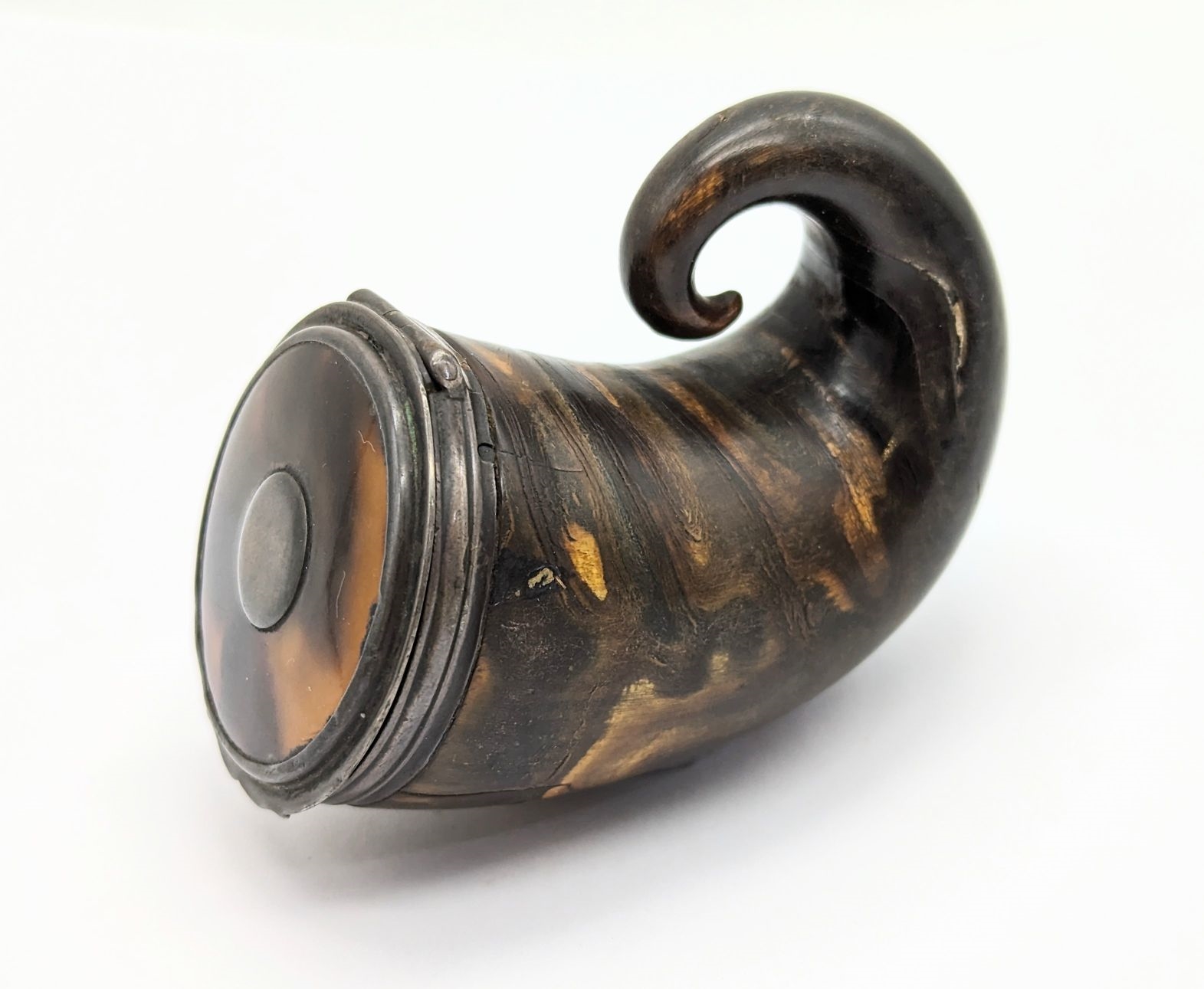Silver | ANTIQUE SCOTTISH SNUFF MILL | MutualArt