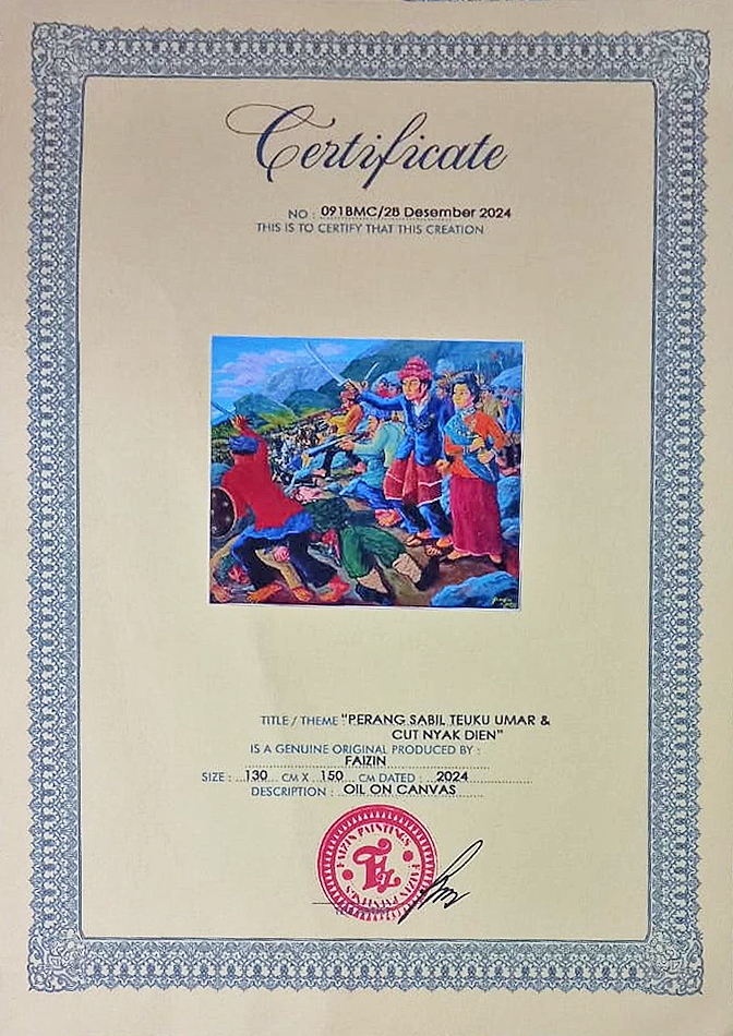 Faizin | Perang Sabil Teuku Umar Dan Cut Nyak Dien (2024) | MutualArt