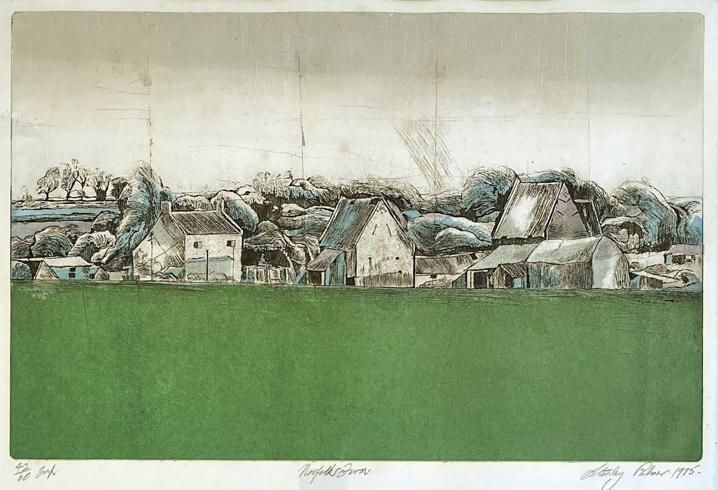 Stanley Palmer | Norfolk Farm (1975) | MutualArt