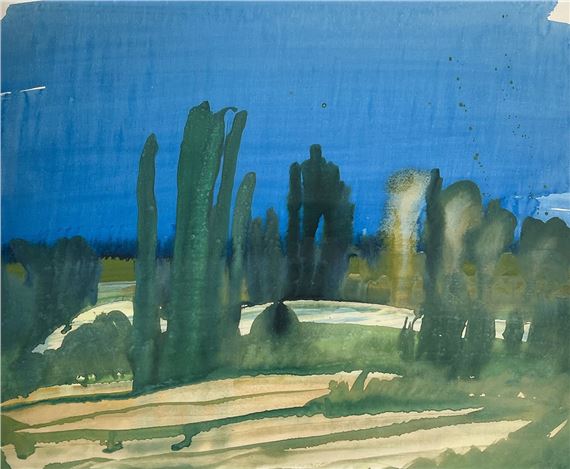 Michael Smither | Untitled Landscape (1971) | MutualArt