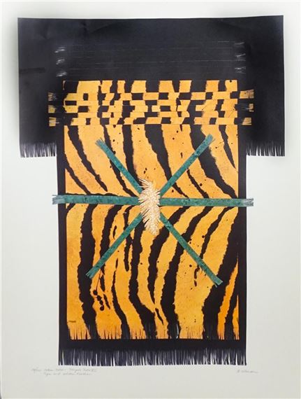 Barbara Coleman | Totem-Taboo-Temple Robe XI Tiger and Golden Feather ...