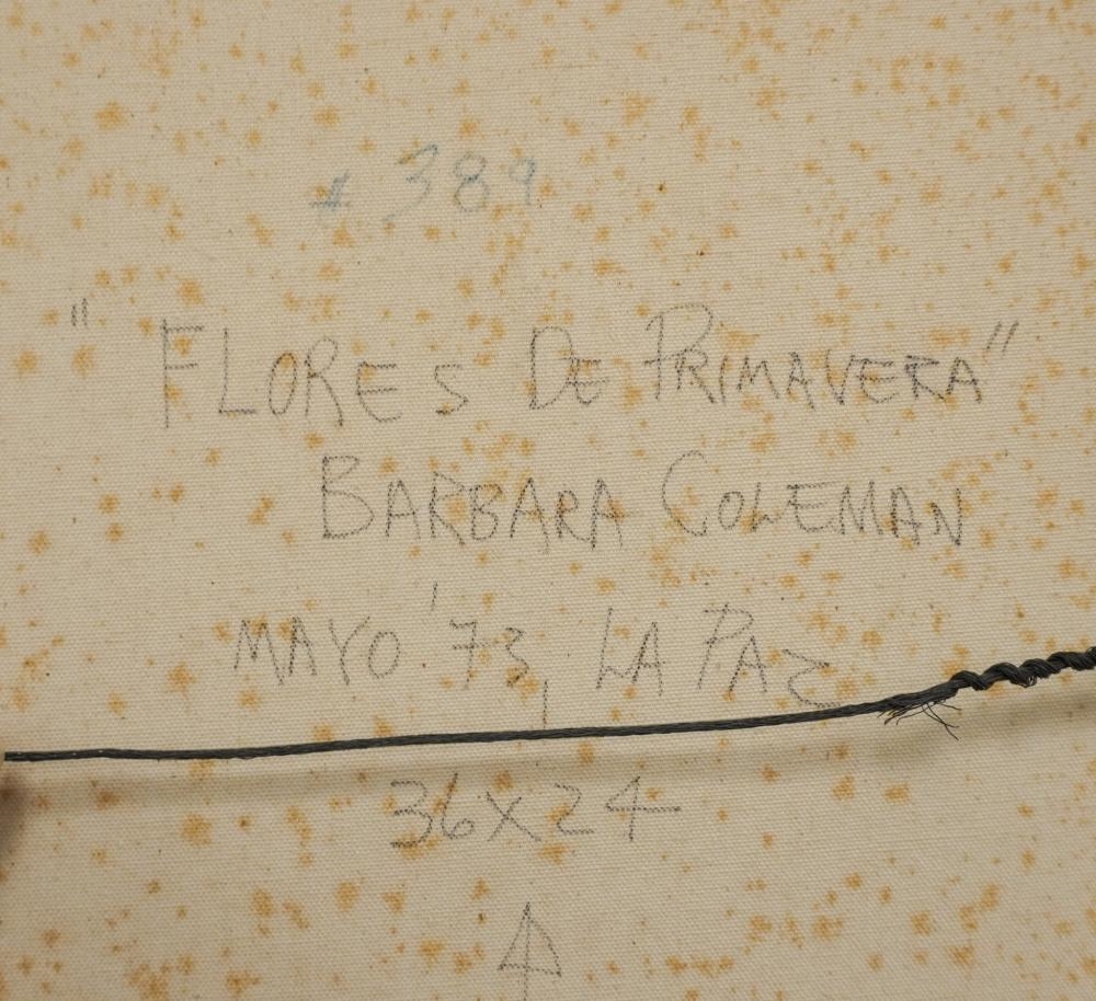 Barbara Coleman | Flores De Primavera (1973) | MutualArt