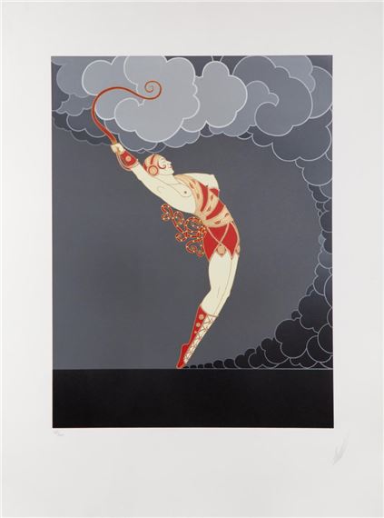 Erté | THE DANCER FROM THE AT THE THEATRE SUITE (1983) | MutualArt