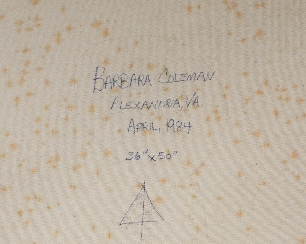 Barbara Coleman | Untitled Abstract (1984) | MutualArt