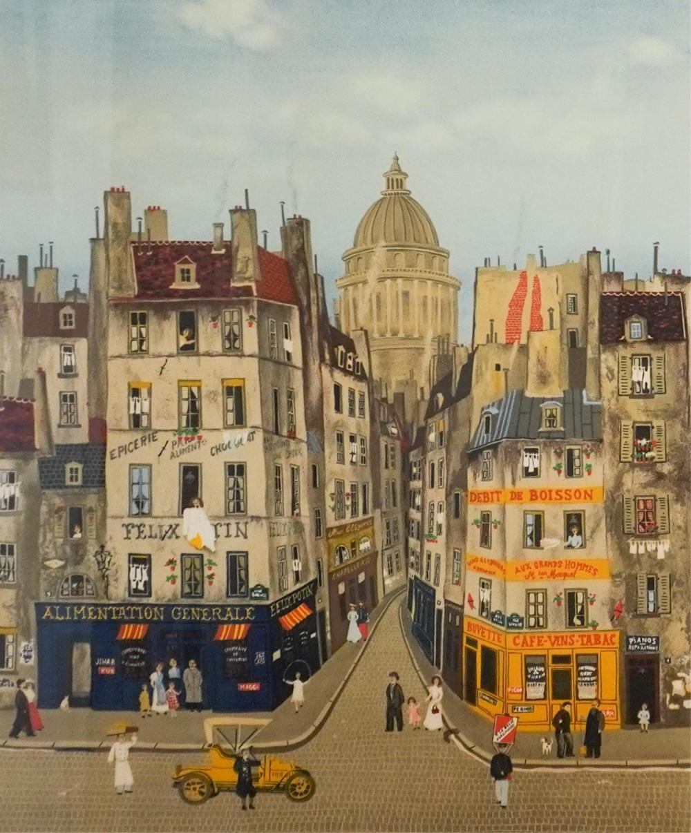 Michel Delacroix | Vue de Pantheon Paris | MutualArt