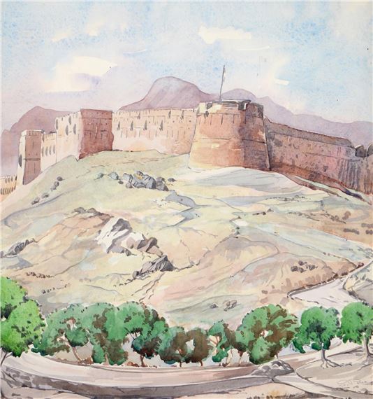 Stan Price | Main Bastion Attack Fort (1945) | MutualArt