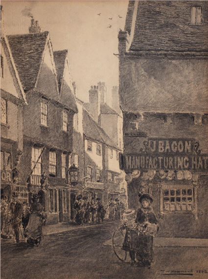 Thomas William Hammond | Bridlesmith Gate Nottingham (1882) | MutualArt