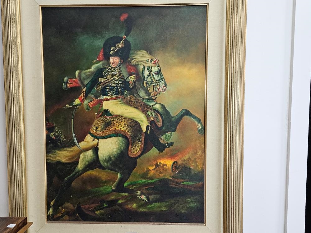 Jean Louis André Théodore Géricault | The Charging Chasseur | MutualArt