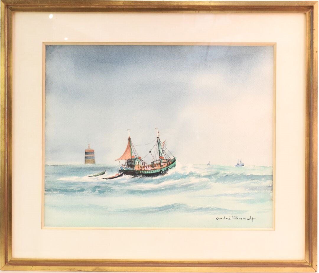 Farault André | Aquarelle sur papier | MutualArt