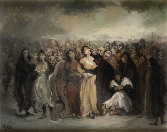 Mario Leal Carragal | Goyaesque scene | MutualArt