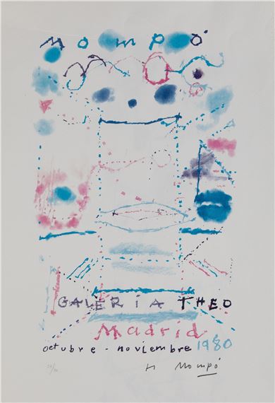 Manuel Hernández Mompó | Theo Gallery Madrid October November 1980 ...
