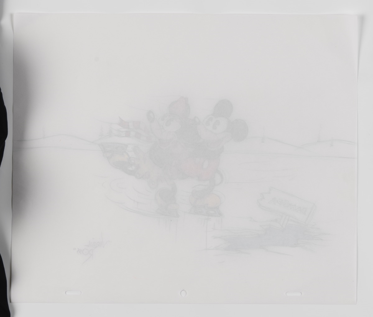 Virgil Ross | Mickey Mouse and Minnie Mouse Illustration (Circa 1990s ...